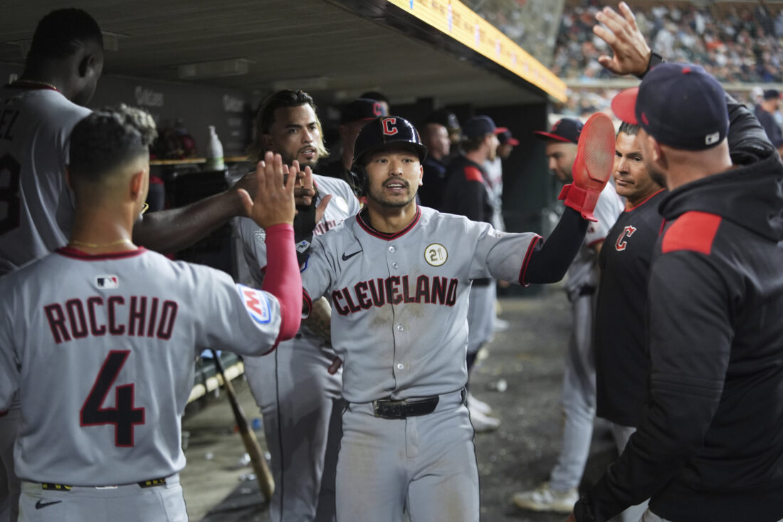 Guardians win for 10th time in 11 games, beat Tigers in 10th | News ...